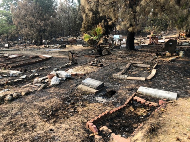 After the Carr Fire, Volunteers Restore Peace to Whiskeytown Cemetery ...